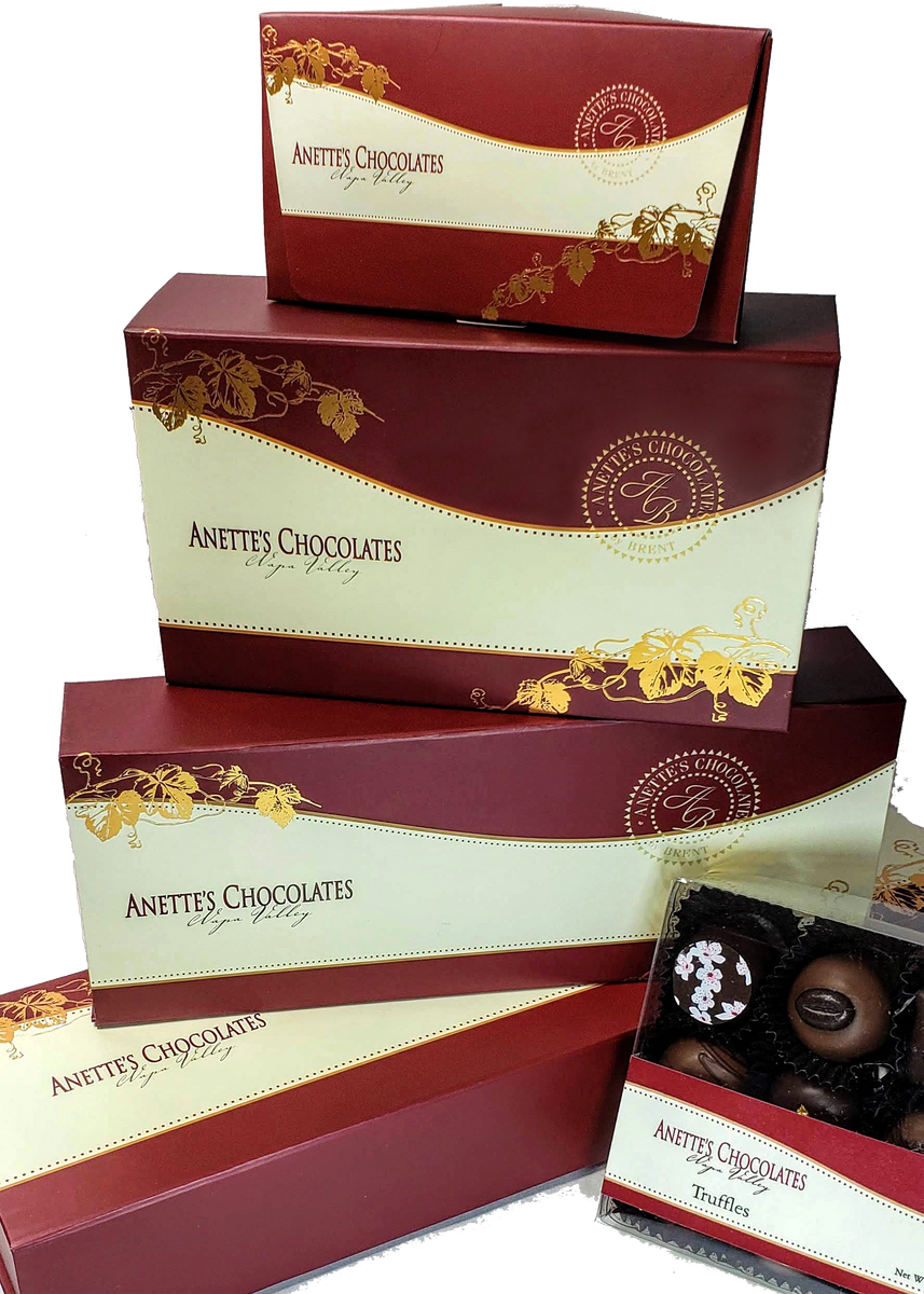 Wine Chocolates 6pc to 32pc – Anette's Chocolate Factory
